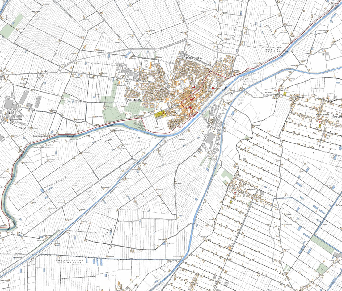 Finale Emilia 10K Map by Boreal Mapping | Avenza Maps