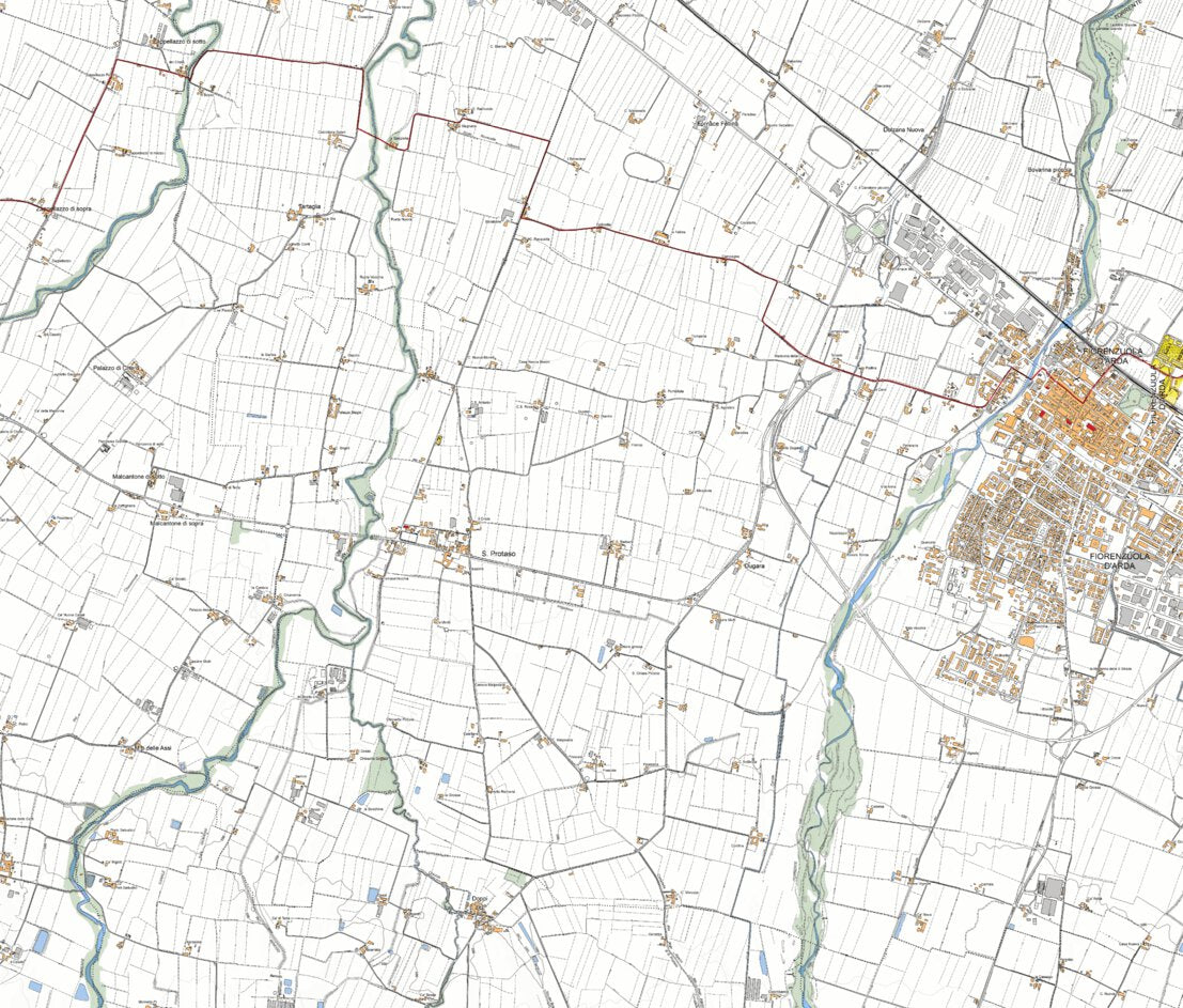 Fiorenzuola d'Arda 10K Map by Boreal Mapping | Avenza Maps