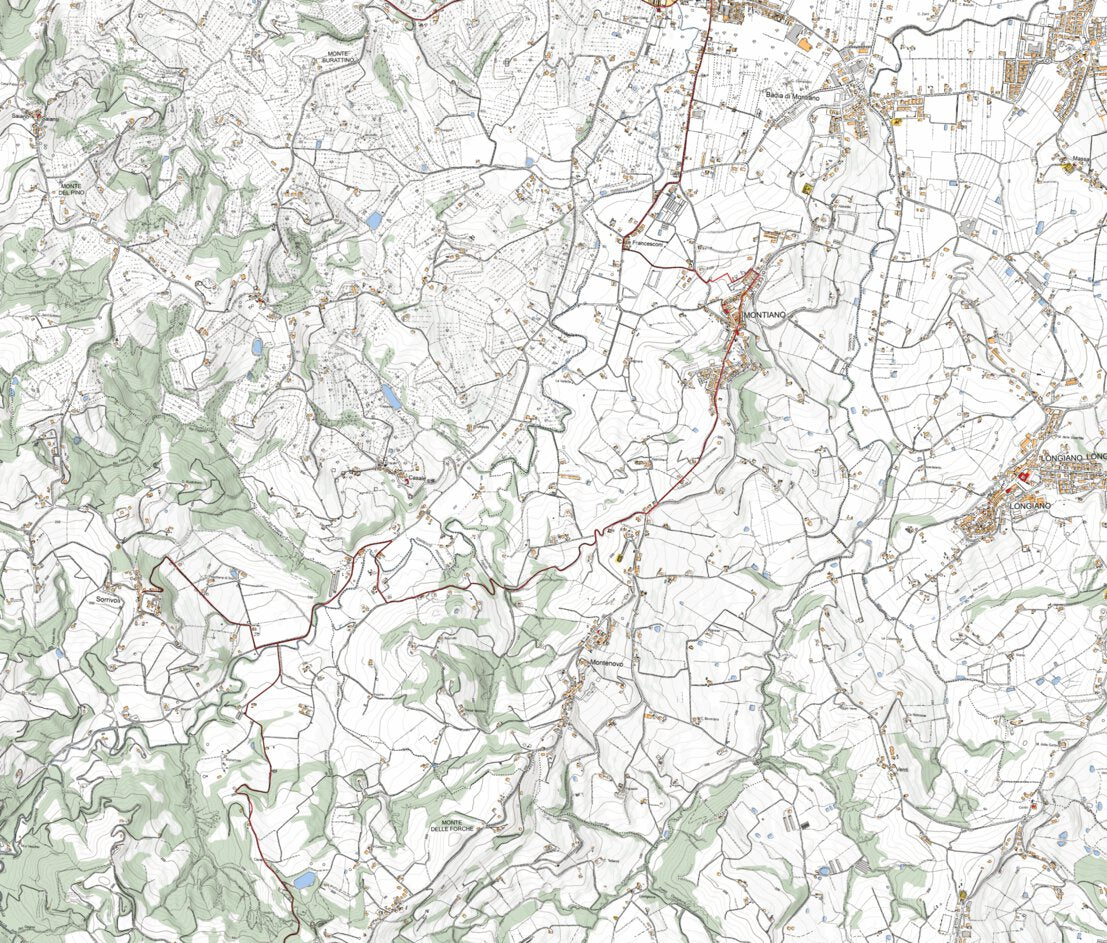 Longiano 10K Map by Boreal Mapping | Avenza Maps