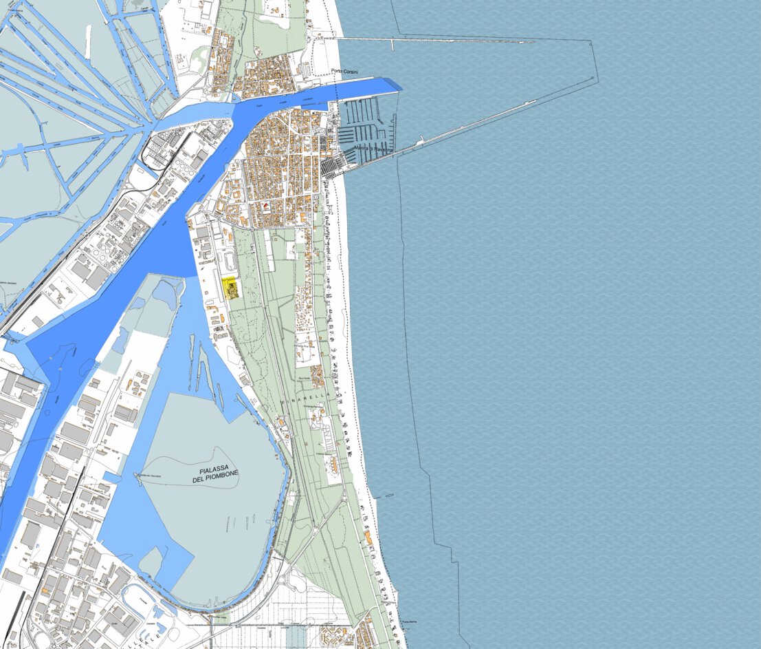Marina di Ravenna 10K Map by Boreal Mapping | Avenza Maps