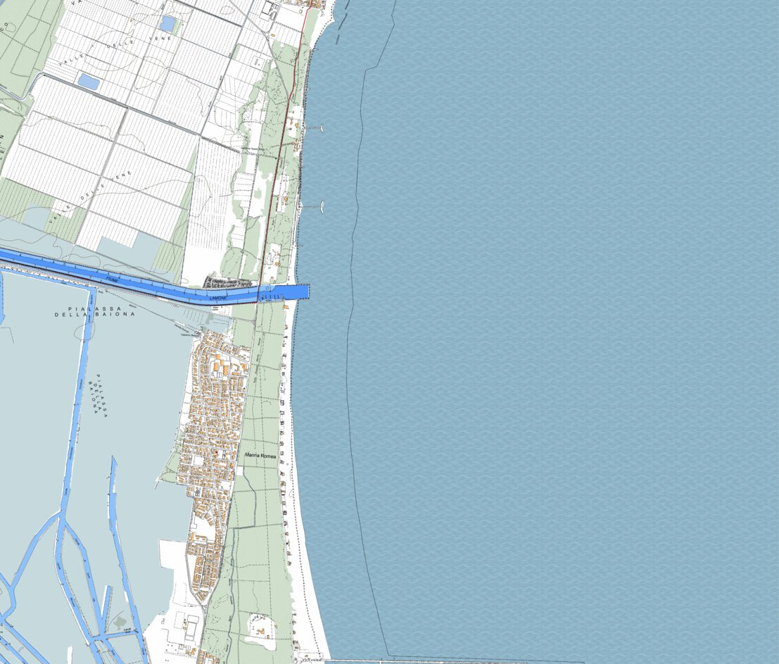 Marina Romea 10K Map by Boreal Mapping | Avenza Maps