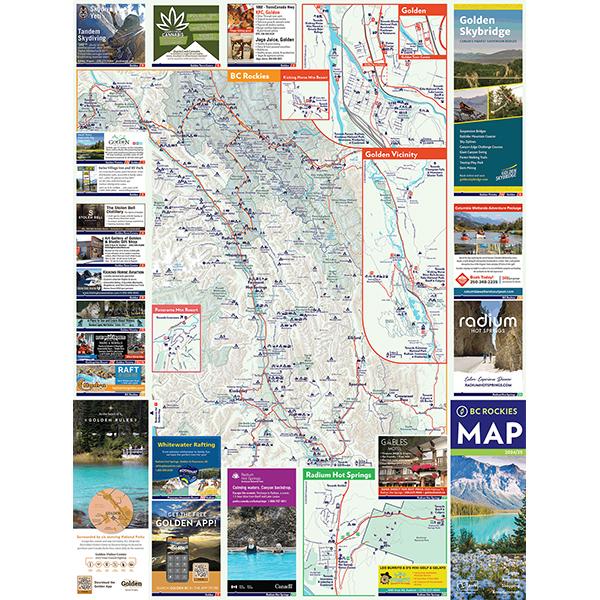 BC Townsite & Park Maps 2024 Map by RMV Publications Ltd. | Avenza Maps