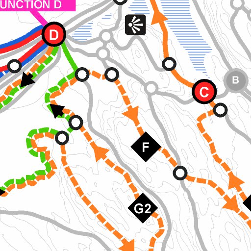 GNOAC Single Track Trails Map by Georgian Nordic Outdoor Activity ...
