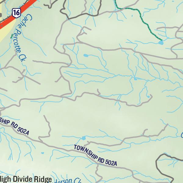 Hinton Townsite and Area Map 2024 by RMV Publications Ltd. | Avenza Maps