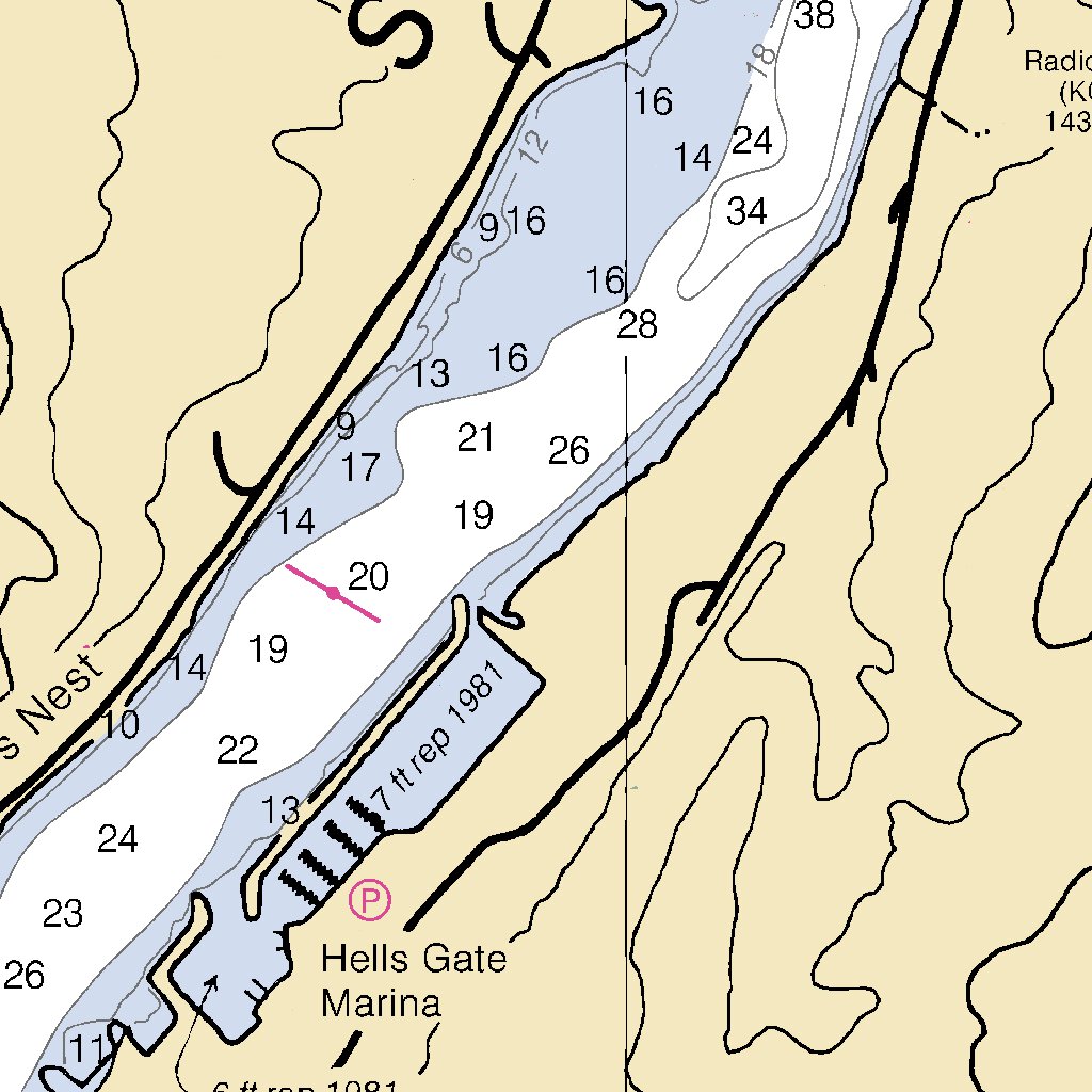 Snake River Side B Extension Map by National Oceanographic ...