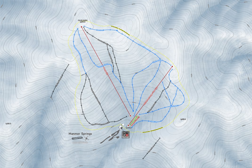 Hanmer Springs Resort Map by Mapsynergy | Avenza Maps