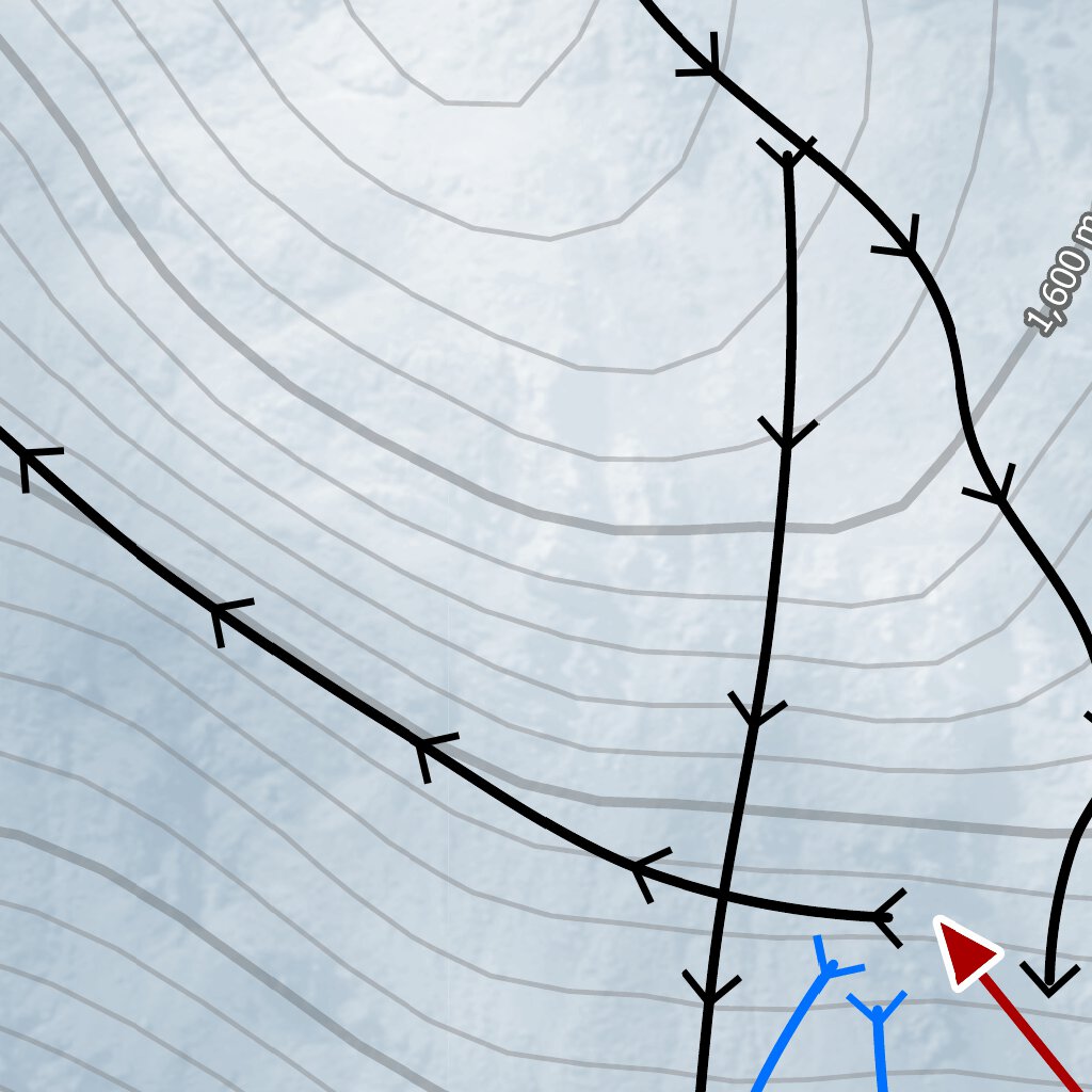 Temple Basin Resort Map by Mapsynergy | Avenza Maps