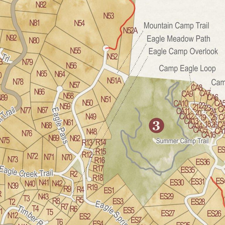 The Lodges at Eagles Nest - Property Maps Map by Pisgah Map Company ...