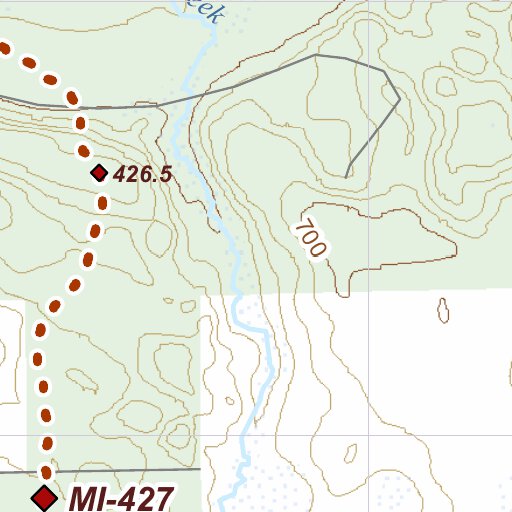 NCT MI-071 Map by North Country Trail Association | Avenza Maps