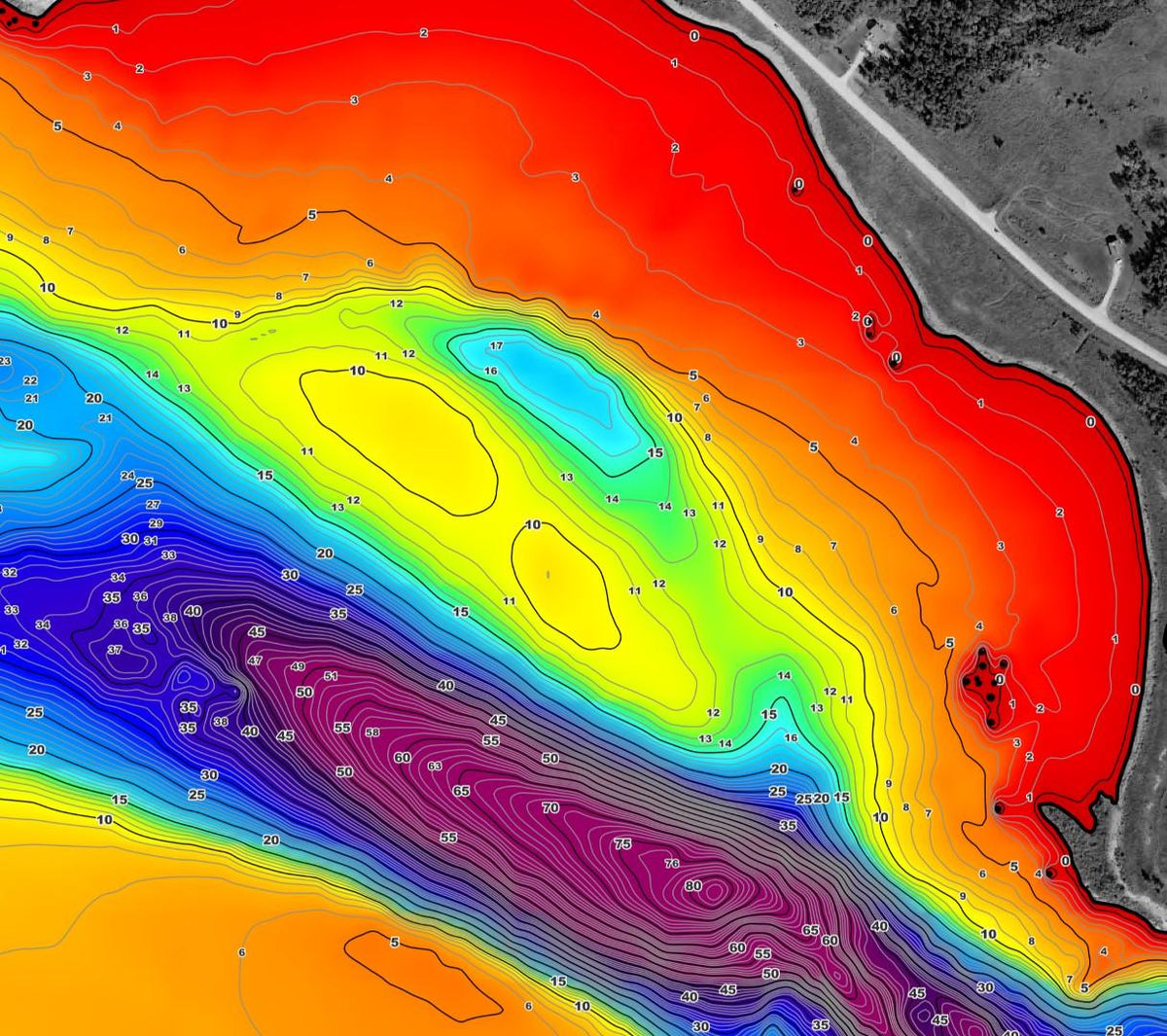 AEM Pine Falls: North Map by Angler's Edge Mapping | Avenza Maps