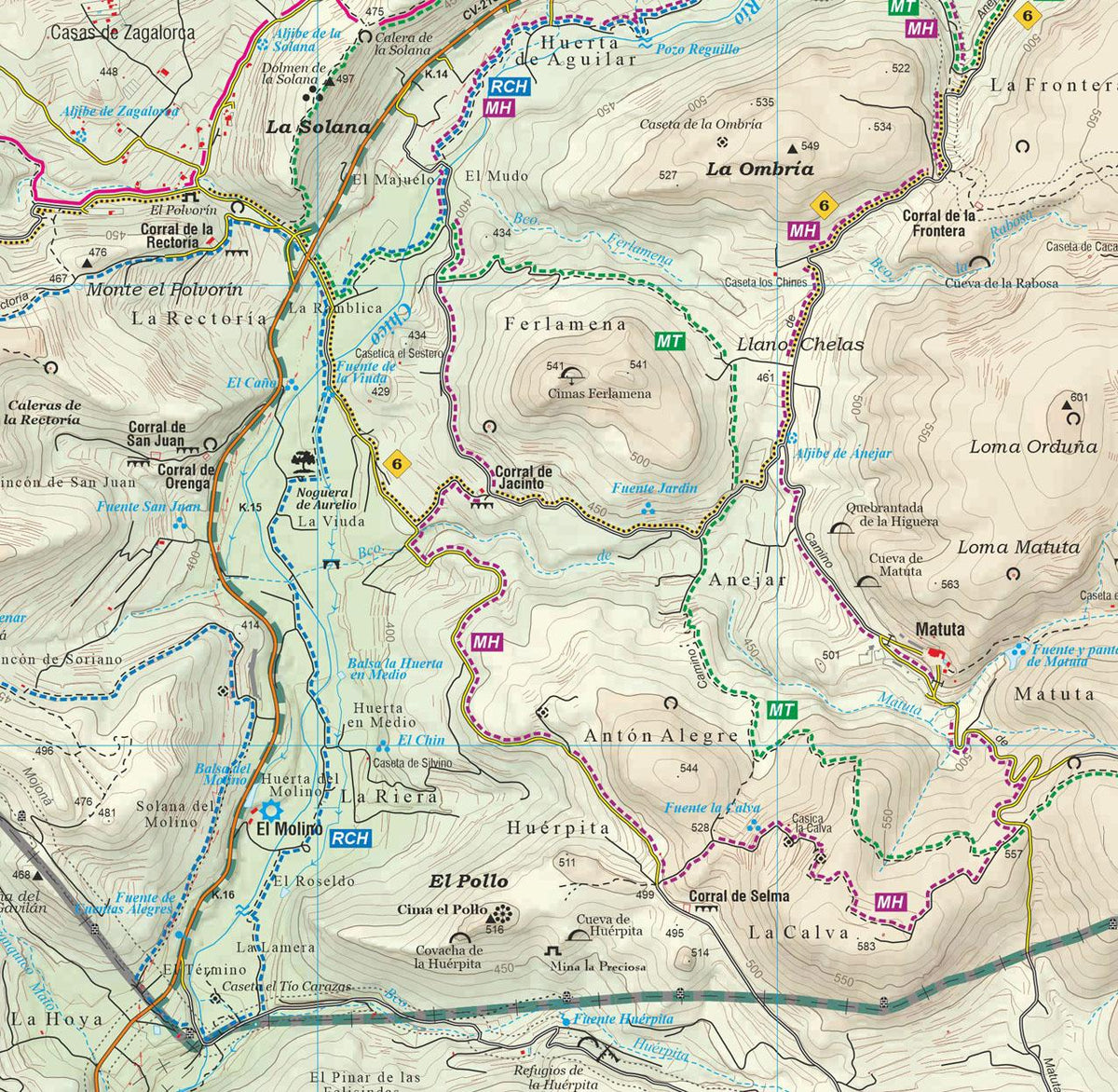 Vall de Almonacid Map by el Tossal Cartografies | Avenza Maps