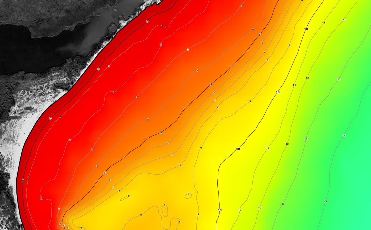 AEM Traverse Bay: North Map by Angler's Edge Mapping | Avenza Maps