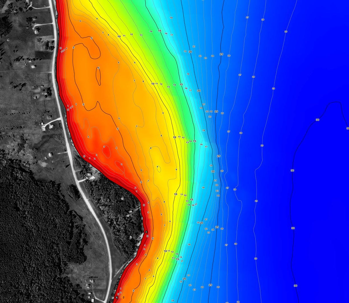 AEM Lake Winnipeg: Hecla-Grindstone Southeast Map by Angler's Edge ...