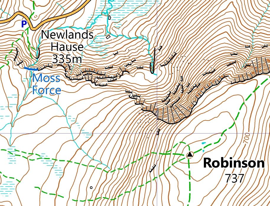 North-Western Fells and Newlands Map by Laser Mountain Maps | Avenza Maps
