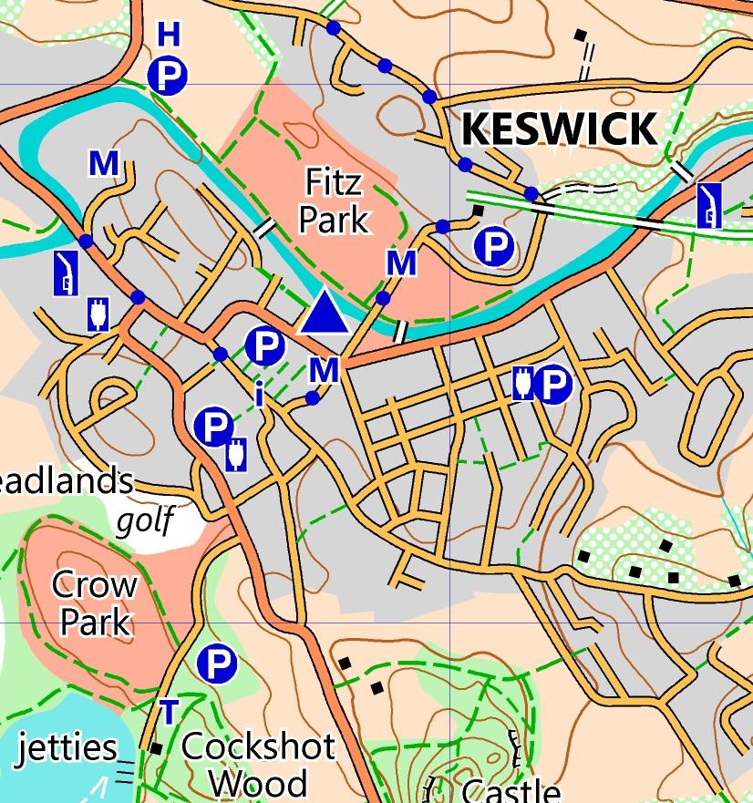 Borrowdale Map by Laser Mountain Maps | Avenza Maps