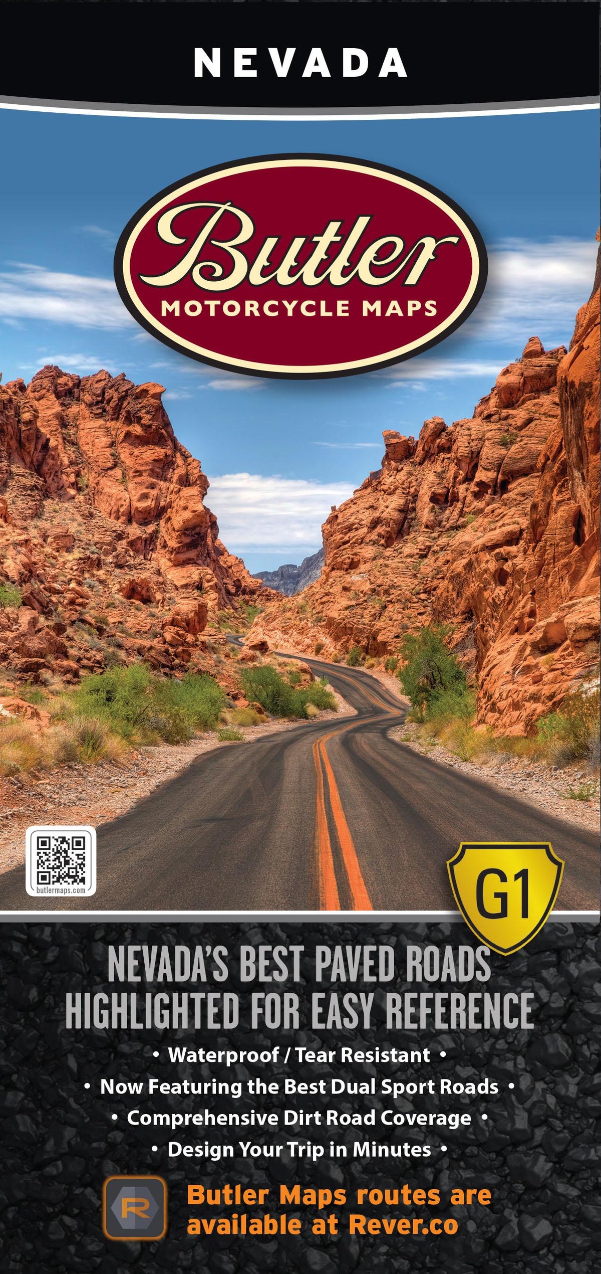 Nevada G1 Series Map by Butler Maps | Avenza Maps
