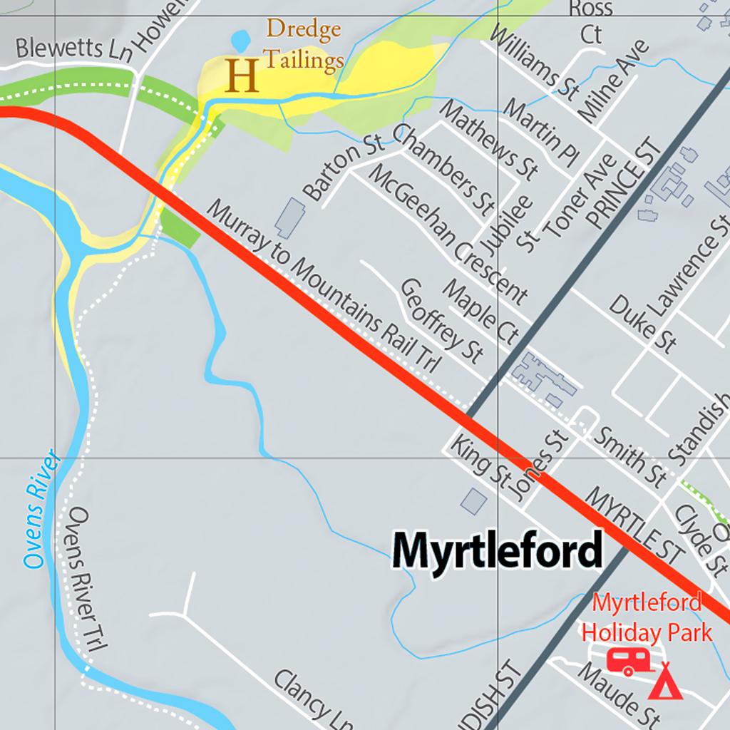 Myrtleford - Gold Prospecting Map by Signal Prospecting | Avenza Maps