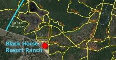 Black Horse Resort Ranch - Ocala National Forest Map by Be Here Now ...