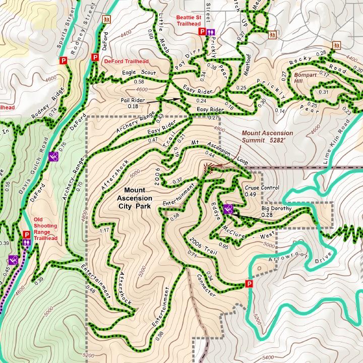 Helena South Hills Trail Map 2025 by Prickly Pear Land Trust | Avenza Maps