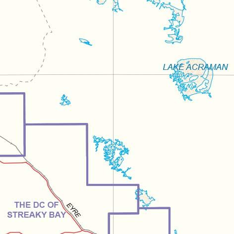 South Australia LGA Boundaries Map by Mapland - Department for ...