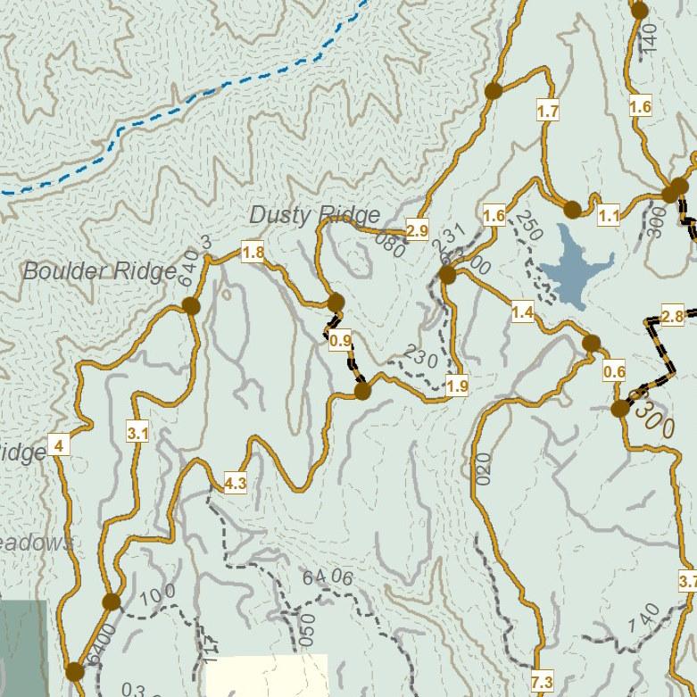 Snowmobile Trails: Umatilla National Forest, Washington & Oregon Map by ...