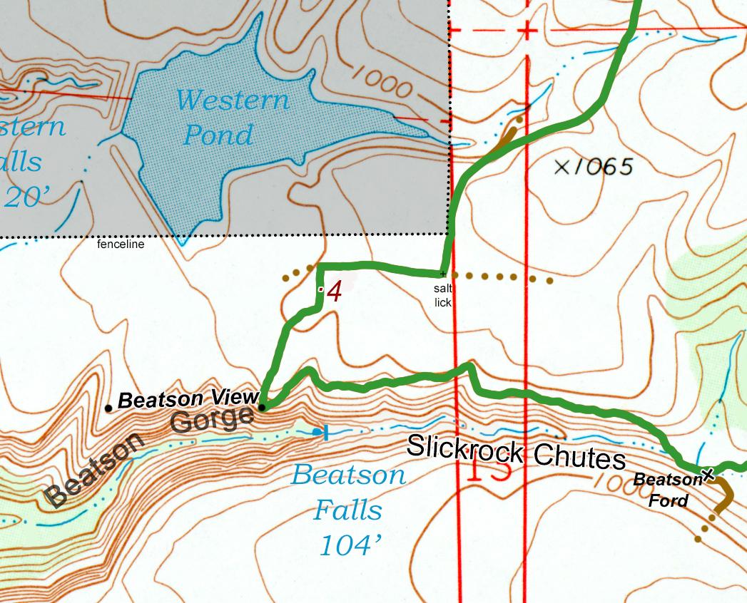 Phantom Falls drive and hike Map by Sacramento Valley Hiking Conference ...
