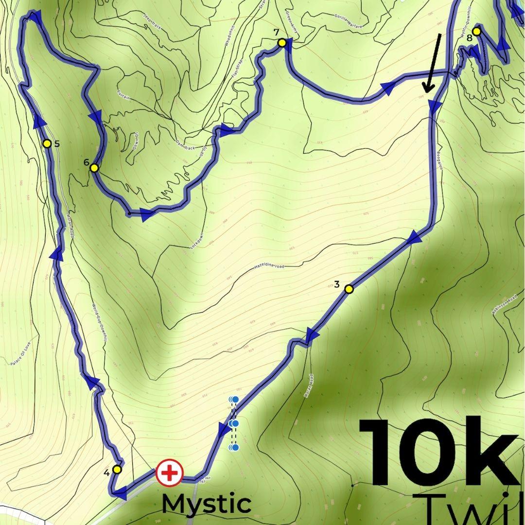 Buffalo Stampede 10k 2025 Map by SingleTrack Events | Avenza Maps