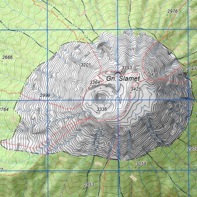 Gunung Slamet Map by Wanto Nurjaman | Avenza Maps