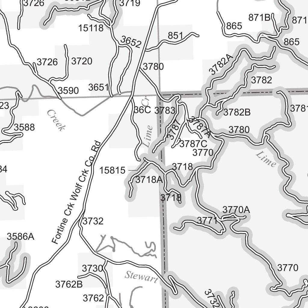 Kootenai NF - Rexford and Fortine Ranger District MVUM 2019 Map by US ...