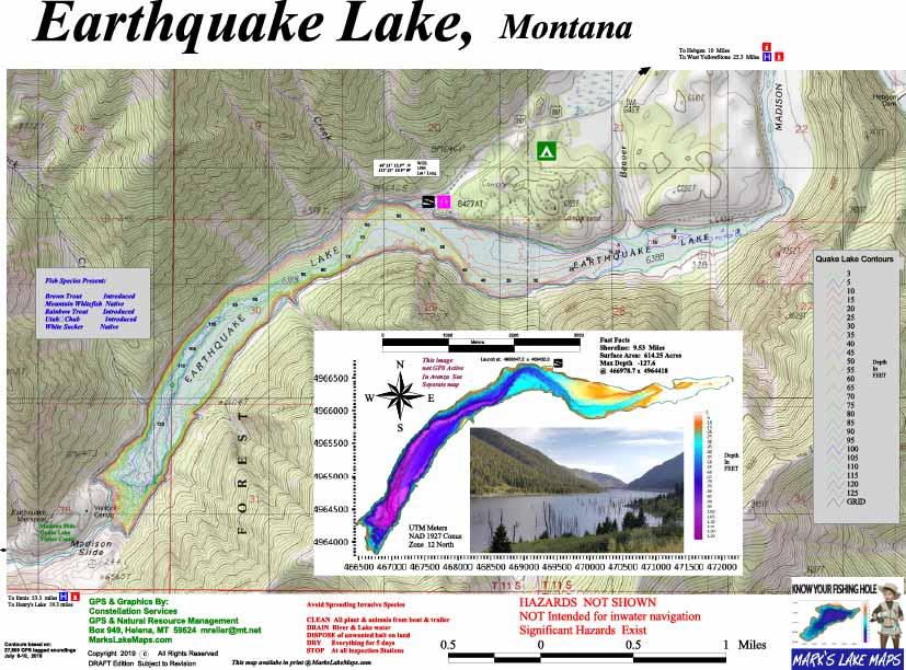 Earthquake Lake base MLM Map by Constellation Services | Avenza Maps
