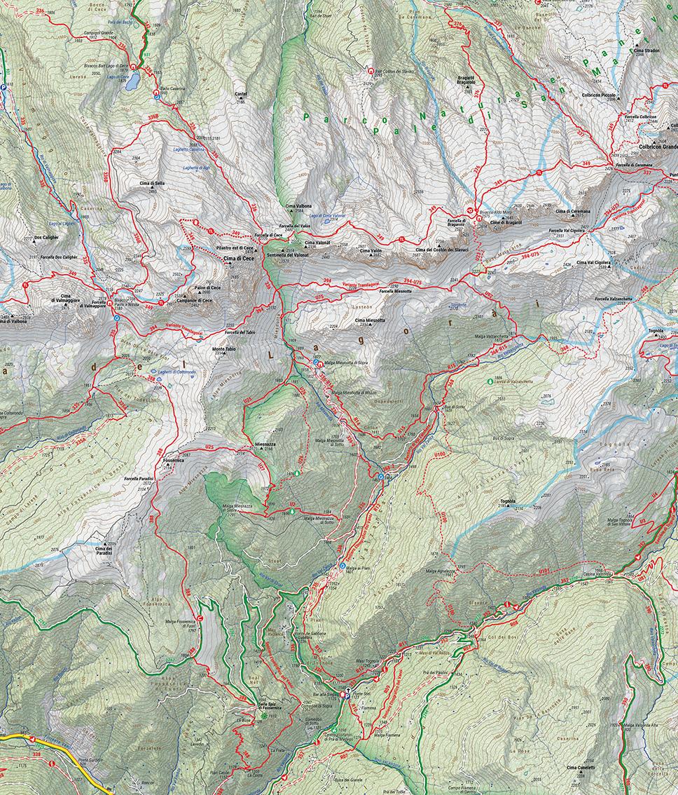 Lagorai - Cima d'Asta - Valle di Cembra BUNDLE Map by 4LAND Srl ...