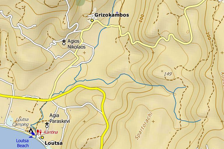 Koroni Set All - Topo25 + Villages + City + Kastro Map by Stefanos Maps ...