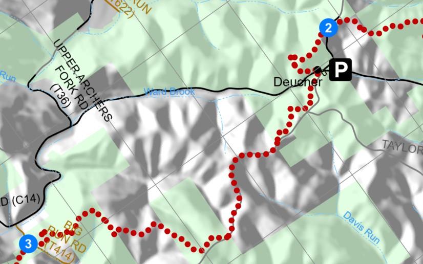 Whipple Section Map by Buckeye Trail Association | Avenza Maps
