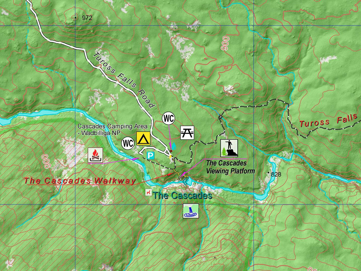 Numeralla, Badja Forest South, Tuross Falls Map by gomaps | Avenza Maps