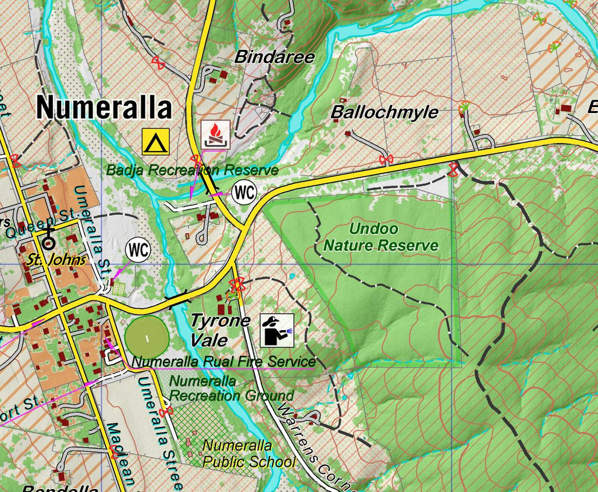 Numeralla, Badja Forest South, Tuross Falls Map by gomaps | Avenza Maps