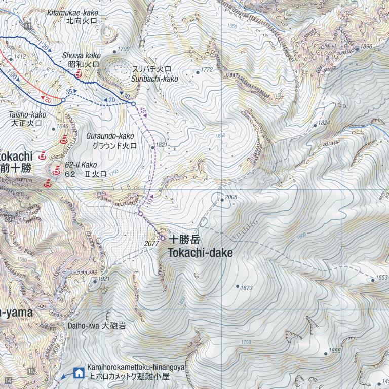 Daisetsuzan Backcountry Map by HokkaidoWilds.org | Avenza Maps