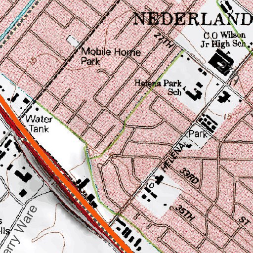 (29094e1) Page 014 Anahuac Map by BaseImage Publishing | Avenza Maps