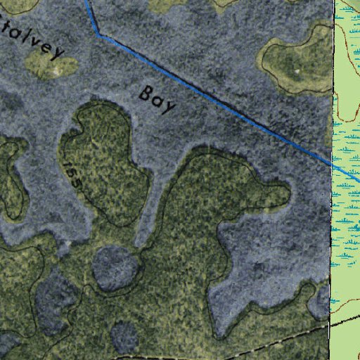 (30082e1) Page 018 Okefenokee Swamp Map by BaseImage Publishing ...