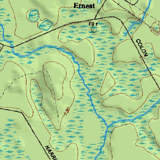 (30082e1) Page 047 Okefenokee Swamp Map by BaseImage Publishing ...