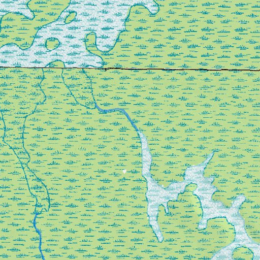 (30082e1) Page 081 Okefenokee Swamp Map by BaseImage Publishing ...
