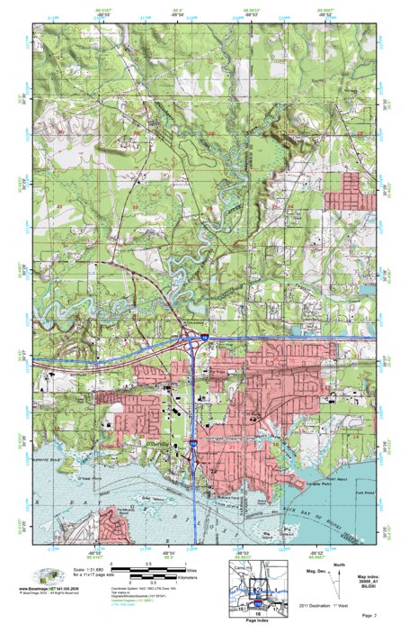 (30088a1) Page 002 Biloxi Map by BaseImage Publishing | Avenza Maps