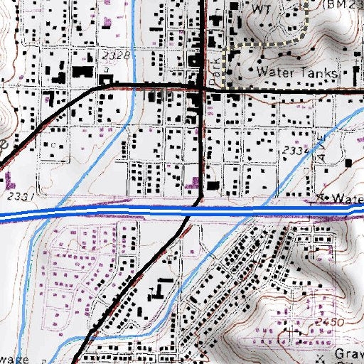 (30101e1) Page 068 Ozona Map by BaseImage Publishing | Avenza Maps