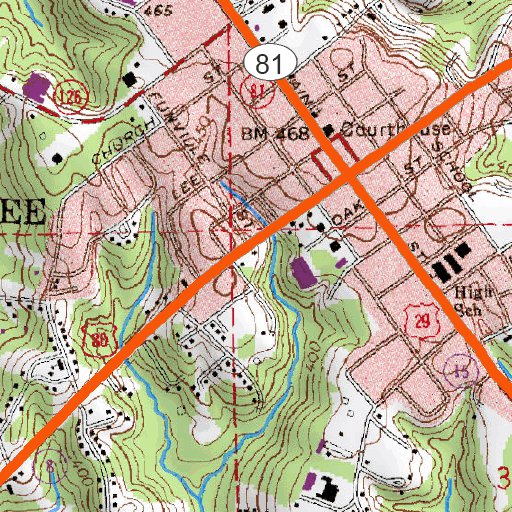 (32085a1) Page 019 Tuskegee Map by BaseImage Publishing | Avenza Maps