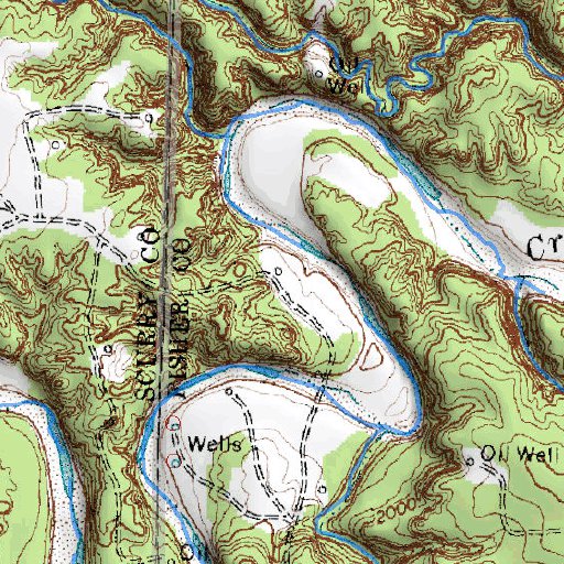 (32100e1) Page 019 Snyder Map by BaseImage Publishing | Avenza Maps