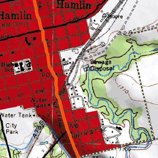 (32100e1) Page 027 Snyder Map by BaseImage Publishing | Avenza Maps