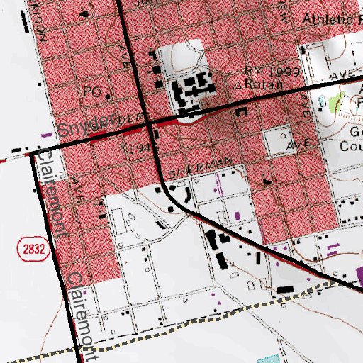 (32100e1) Page 036 Snyder Map by BaseImage Publishing | Avenza Maps