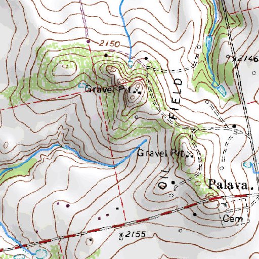 (32100e1) Page 080 Snyder Map by BaseImage Publishing | Avenza Maps