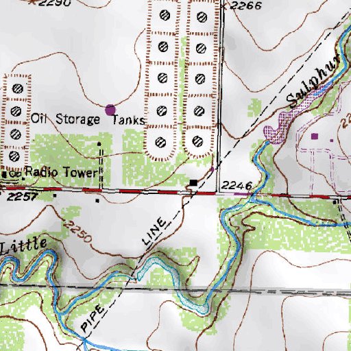 (32100e1) Page 087 Snyder Map by BaseImage Publishing | Avenza Maps