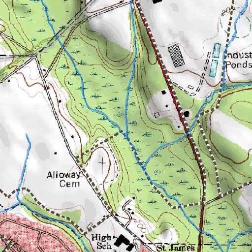 (34079e1) Page 040 Laurinburg Map by BaseImage Publishing | Avenza Maps