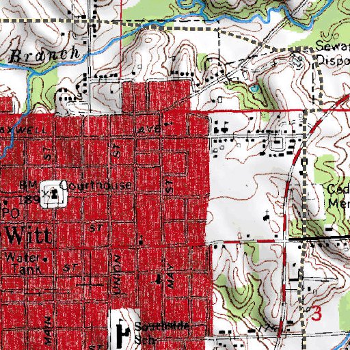 (34091a1) Page 038 De Witt Map by BaseImage Publishing | Avenza Maps